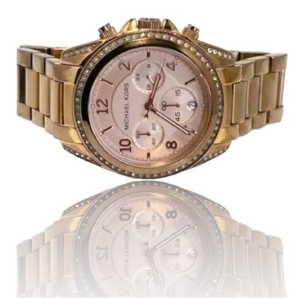 Michael Kors | Accessories | Michael Kors Blair Chronograph Watch ...